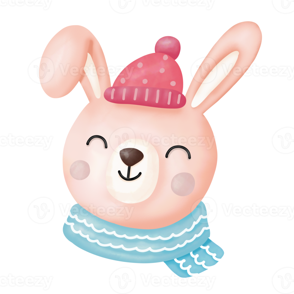 Cute Winter Animals Clipart