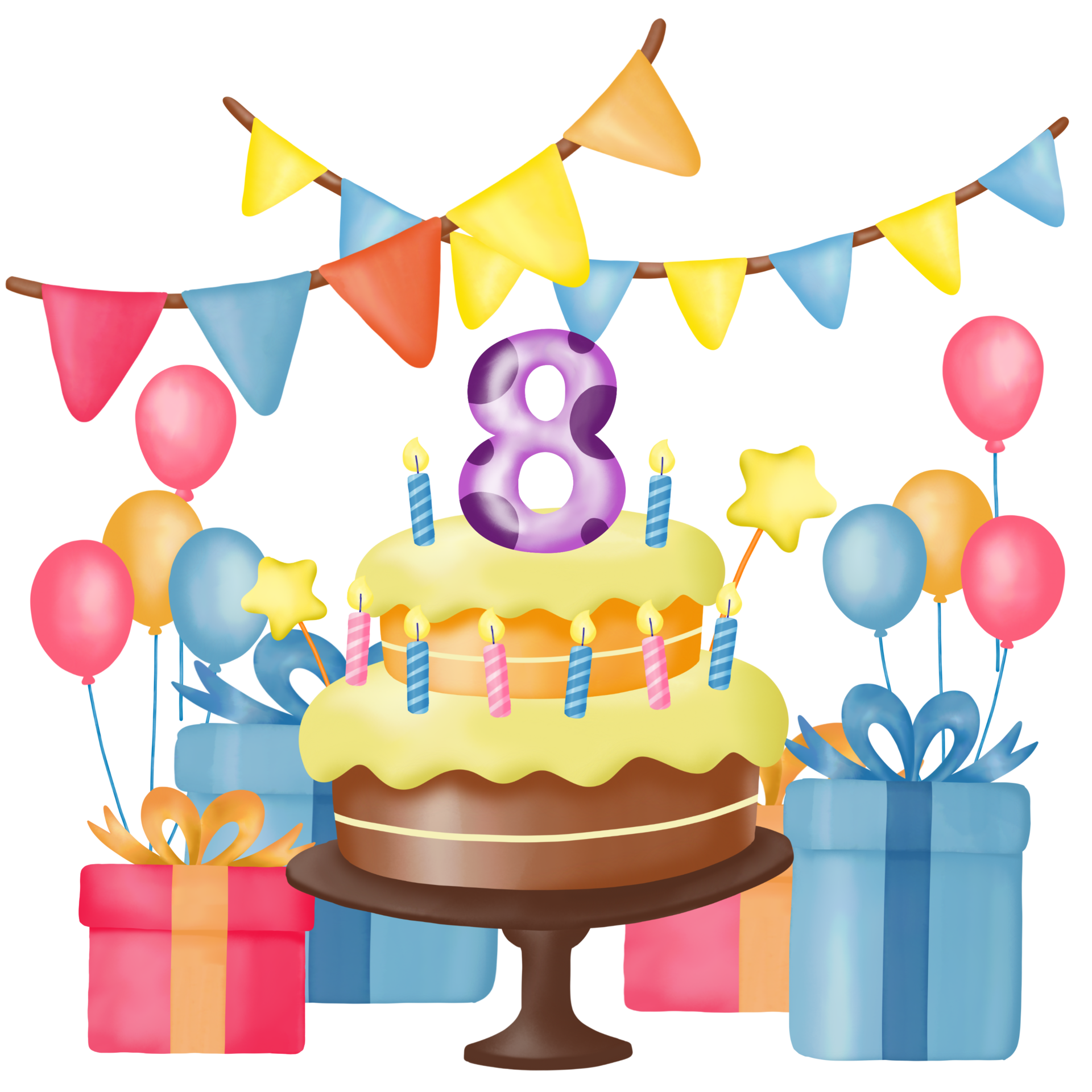 Happy Birthday Party Clipart