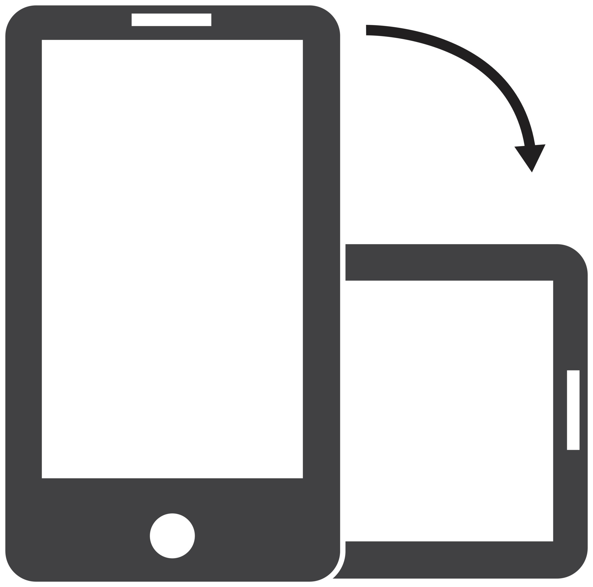 rotate smartphone icon on white background. flat style. rotate ... rotate smartphone icon on white background. flat style. rotate ...