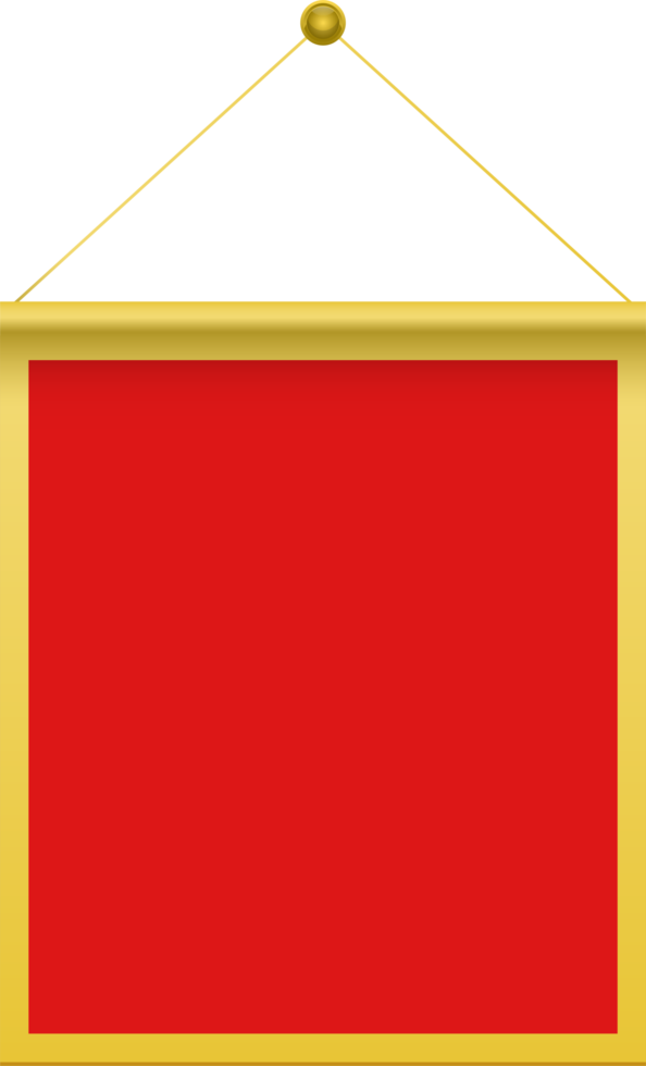 Realistic pennant clipart design illustration 9354747 PNG