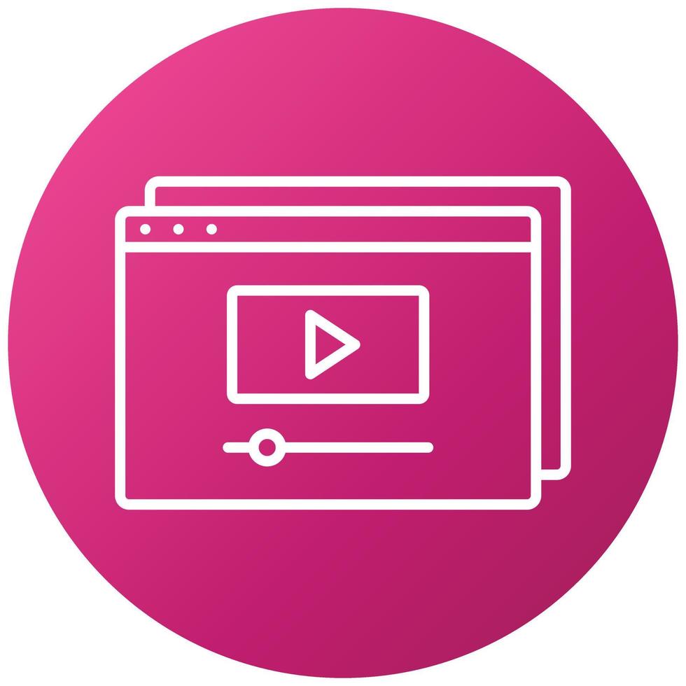 Courses Icon Style 9355734 Vector Art at Vecteezy