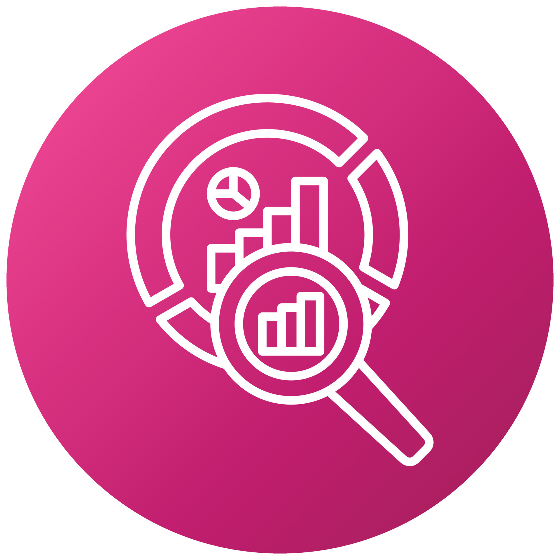 Market Research Icon Style 9355869 Vector Art At Vecteezy