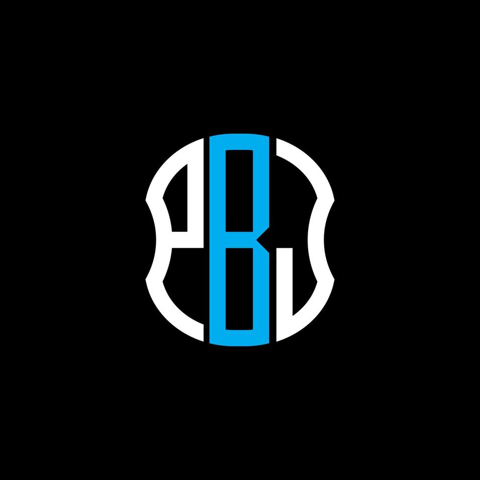Pbj Letter Logo Abstract Creative Design Pbj Unique Design 9357583 Vector Art At Vecteezy