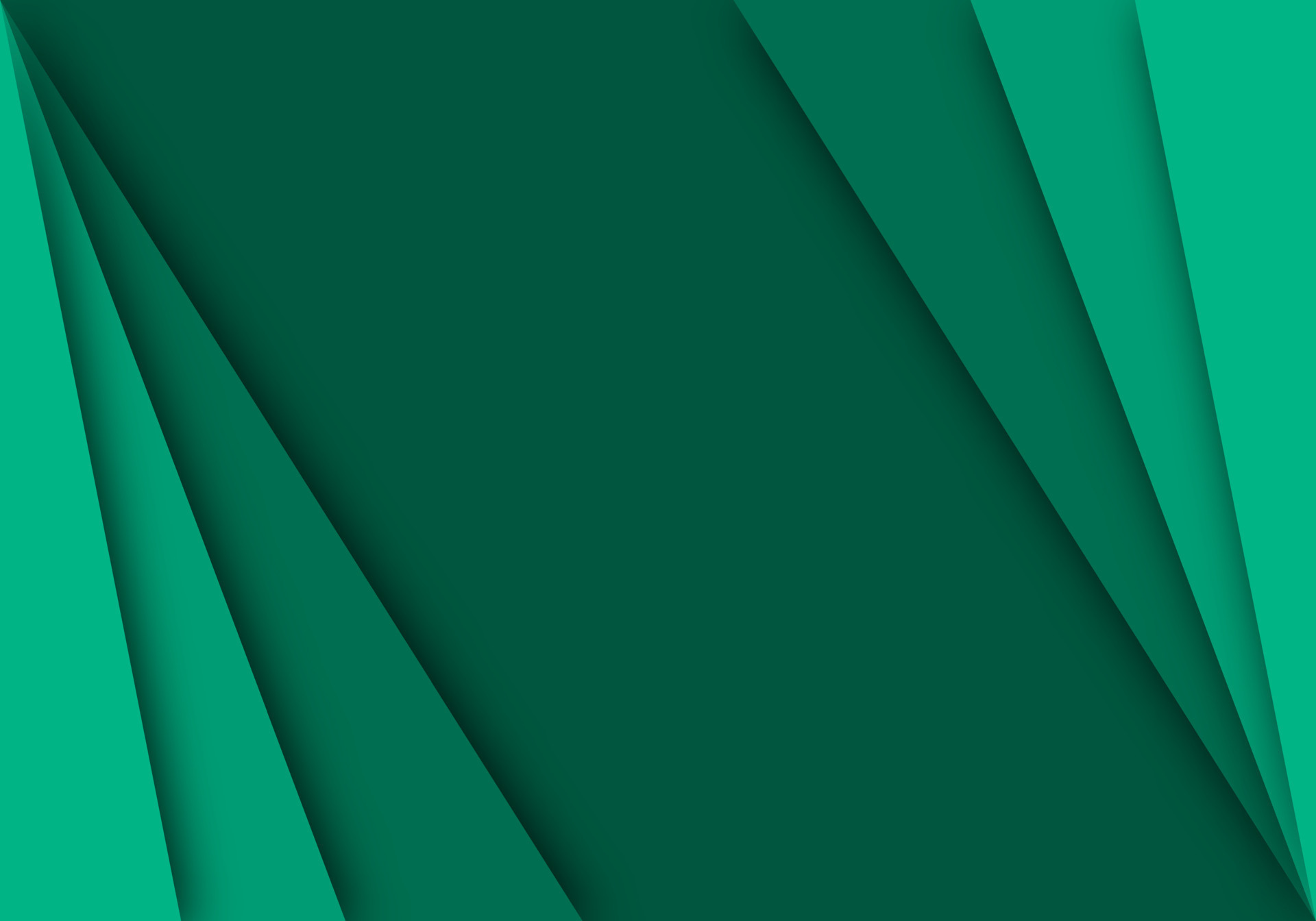 Green Background Geometric Overlap Layer Paper Cut on Dark with Space ...