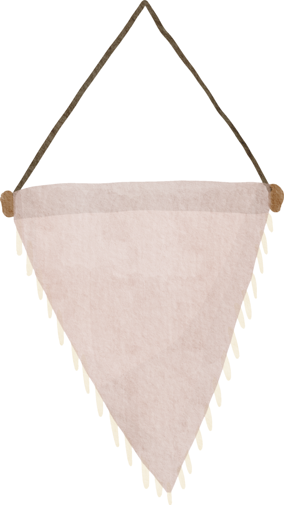 Watercolor flag pennant 9368504 PNG