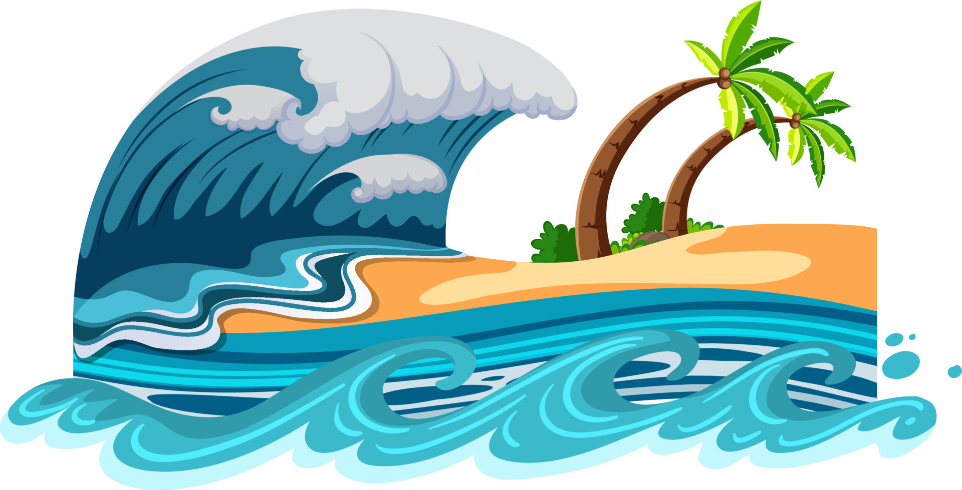 Tidal Wave Clip Art