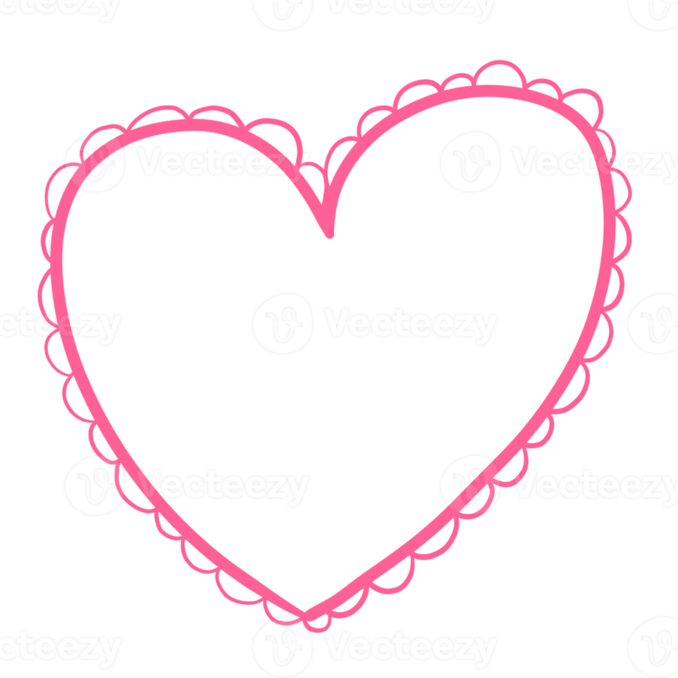 Lindo Corazón Rosa 9377283 Png