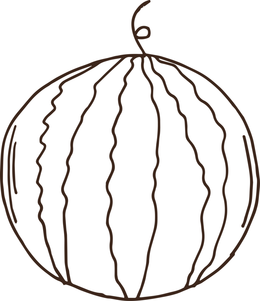 Hand Drawn Fruits Clipart Design Illustration 9380564 Png