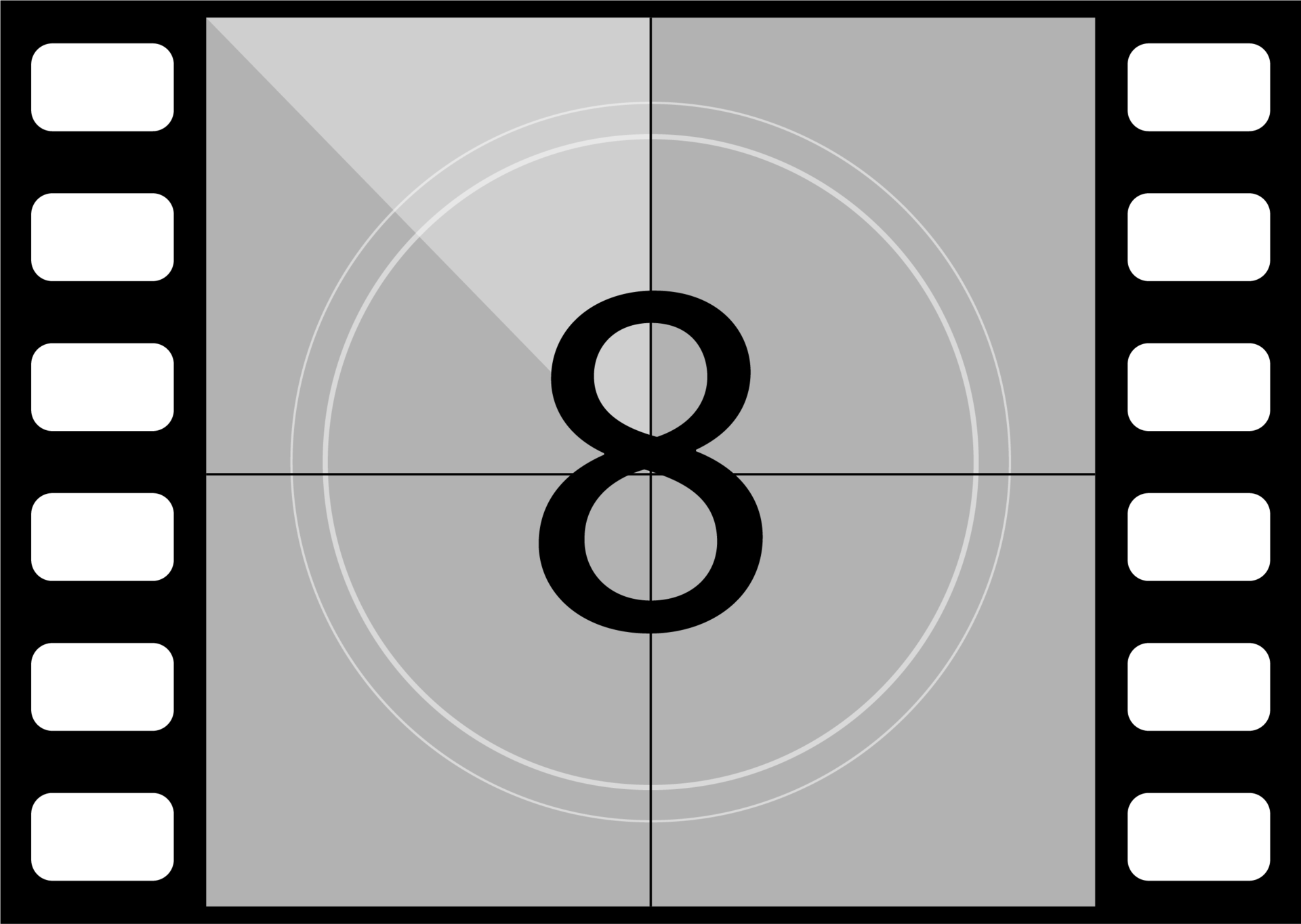 Movie countdown clipart design illustration 9381286 PNG