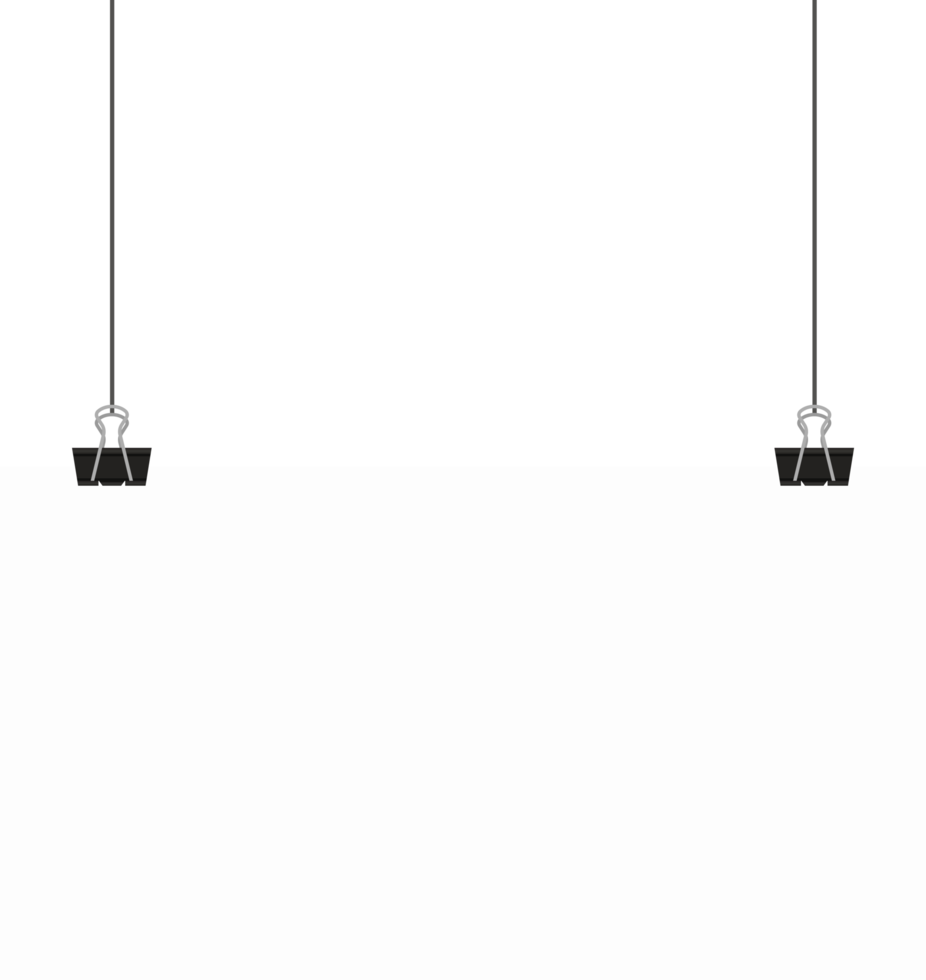 Hanging Poster Mockup Clipart Design Illustration 9384126 Png