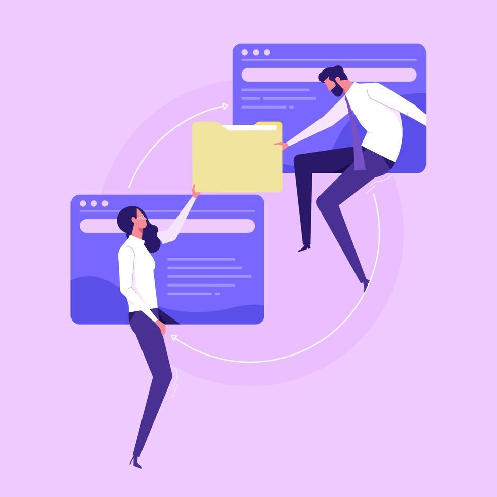 Task Distribution and work management, sharing data and file folder ...