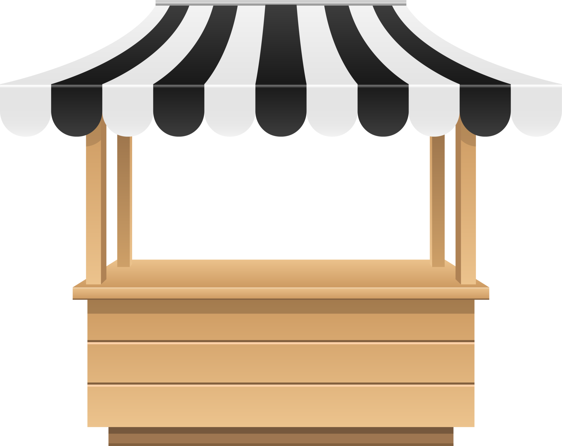 Empty market stall clipart design illustration 9391534 PNG Empty market stall clipart design illustration 9391534 PNG