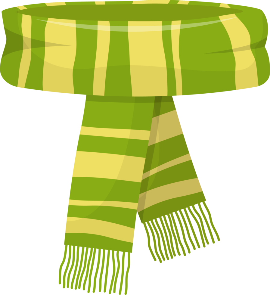 Winter Scarf Clipart Design Illustration 9391791 Png