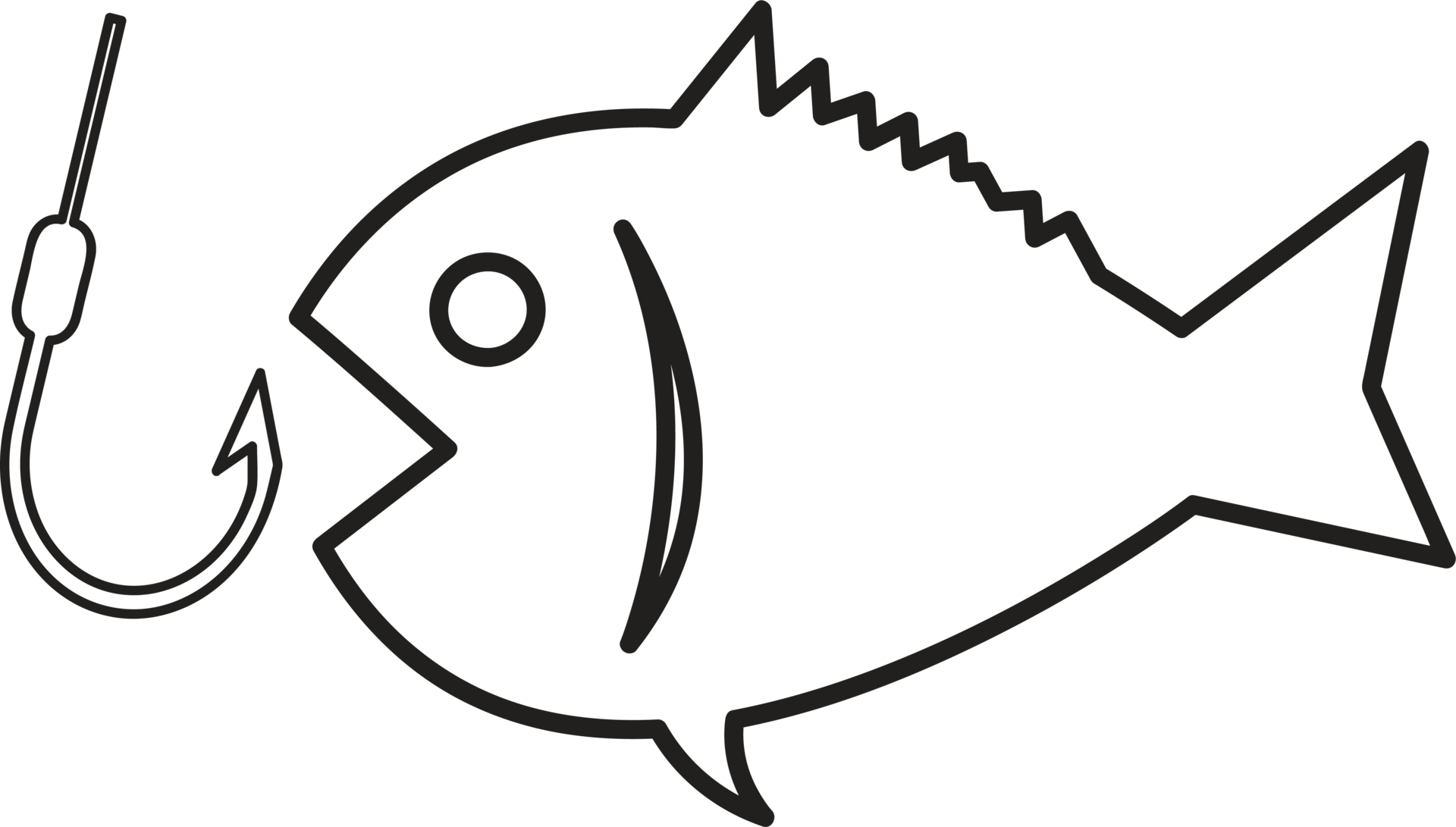 Peixe Grande Come Peixe Pequeno ícone 9393455 Png