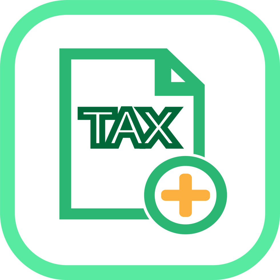Tax Icon Sign Symbol Design 9393746 Png