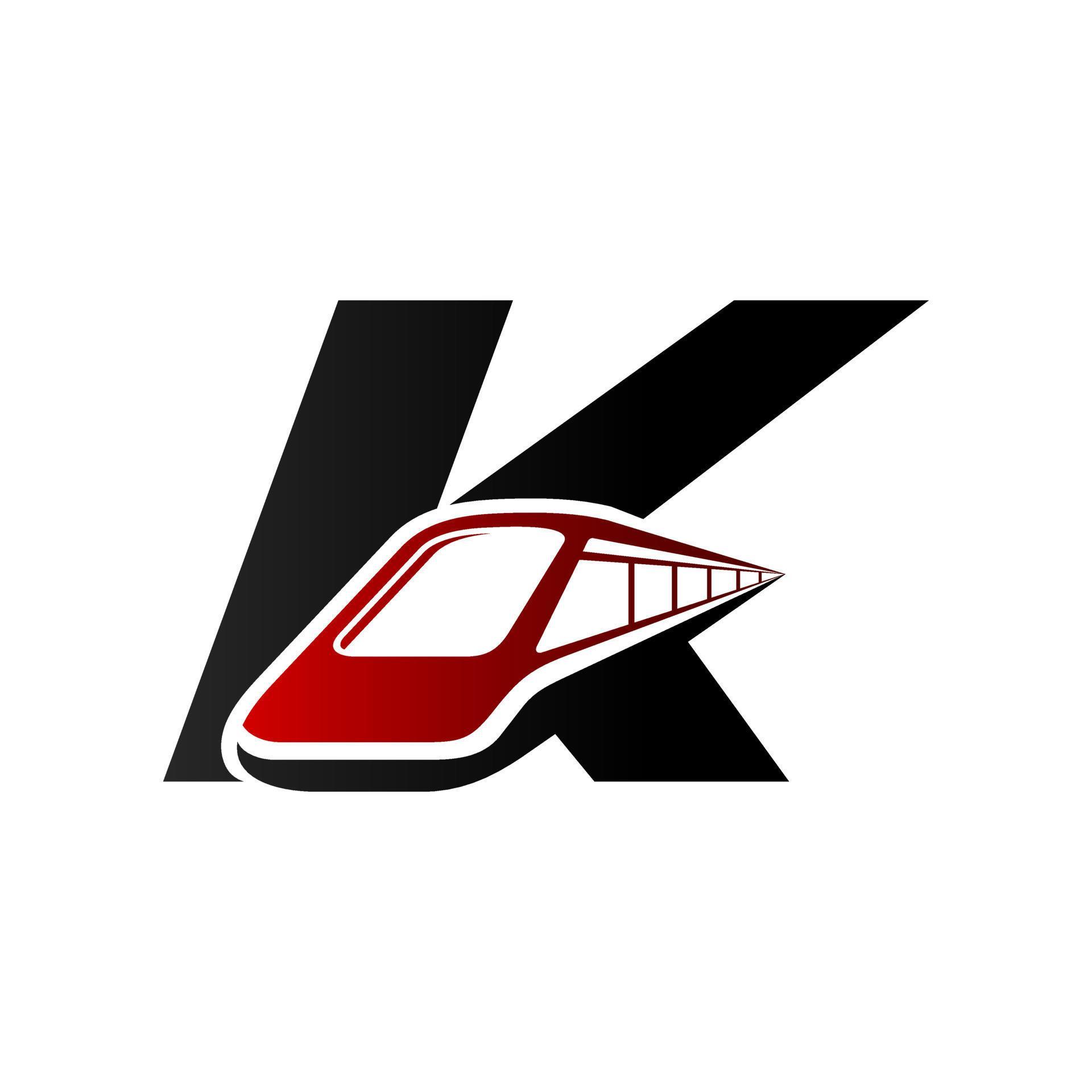 Initial K Train 9395341 Vector Art at Vecteezy