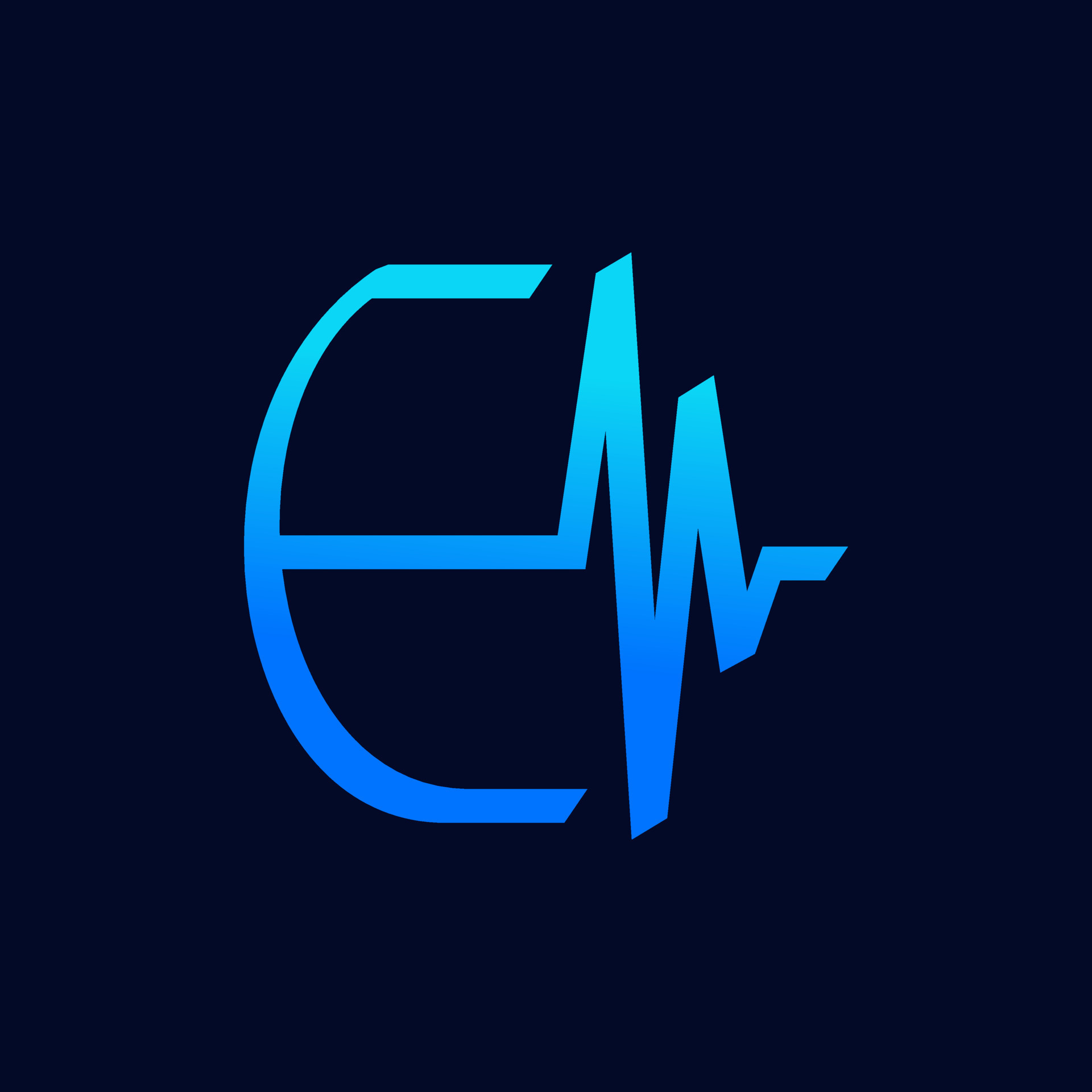 Initial E Pulse 9395532 Vector Art at Vecteezy