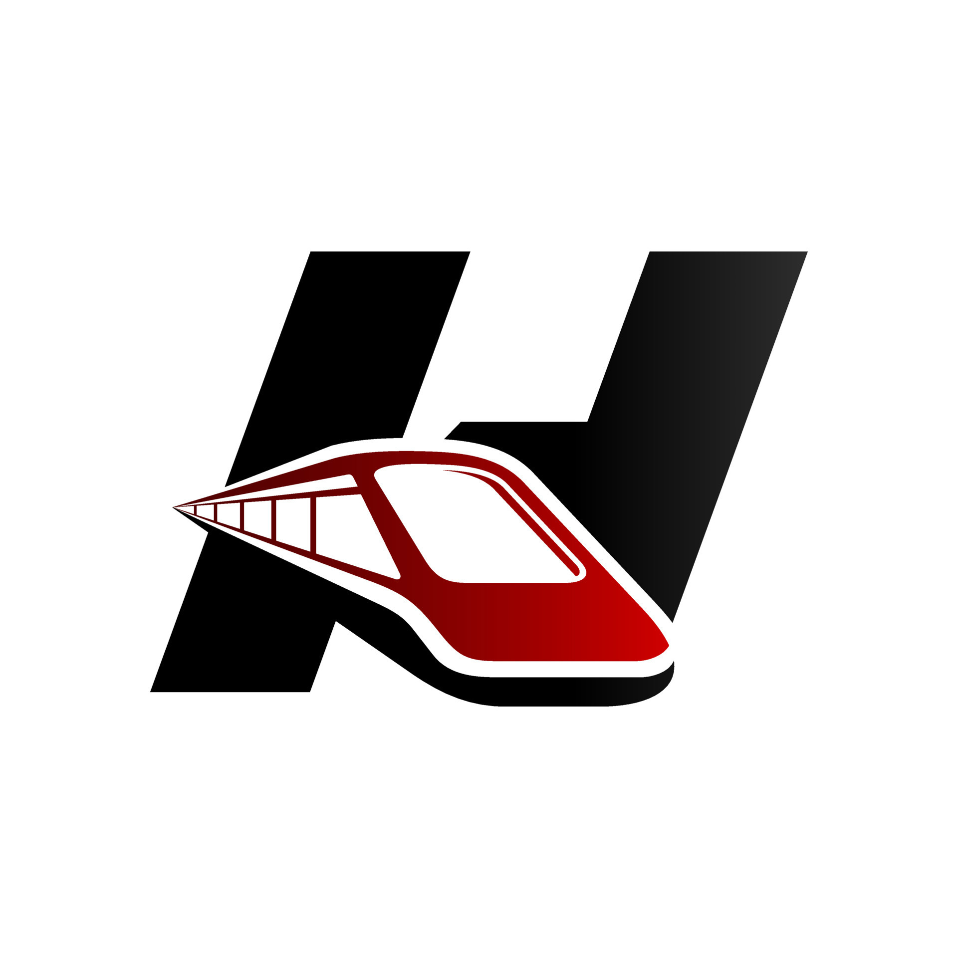 Initial H Train 9395607 Vector Art at Vecteezy