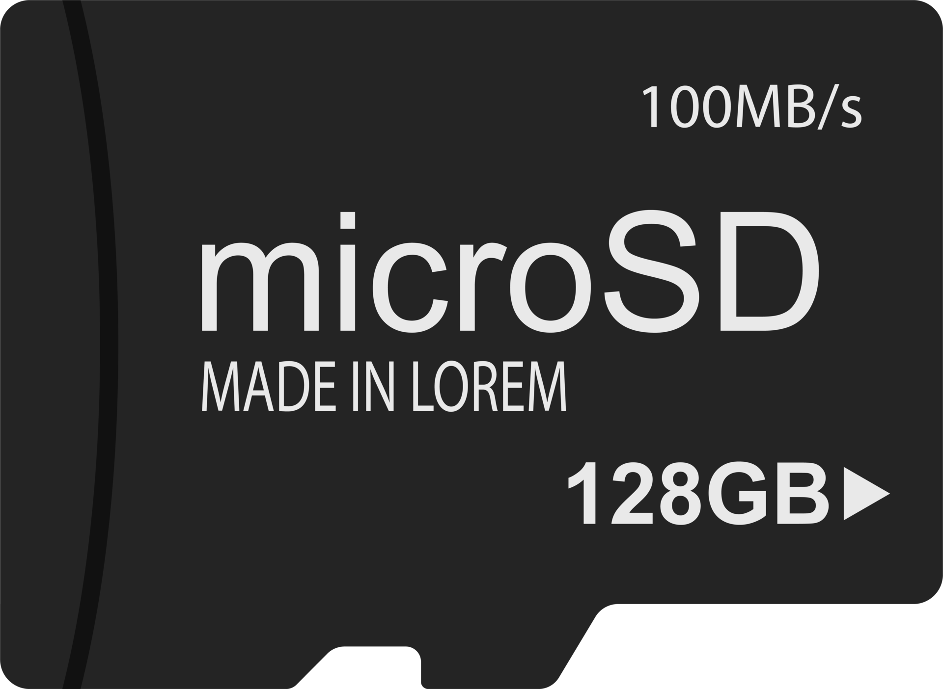 Micro Sd Card Clipart Design Illustration 9397969 Png