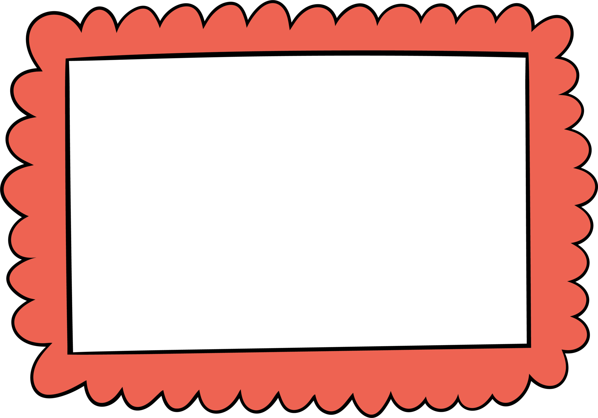 Hand drawn frames clipart design illustration 9398185 PNG