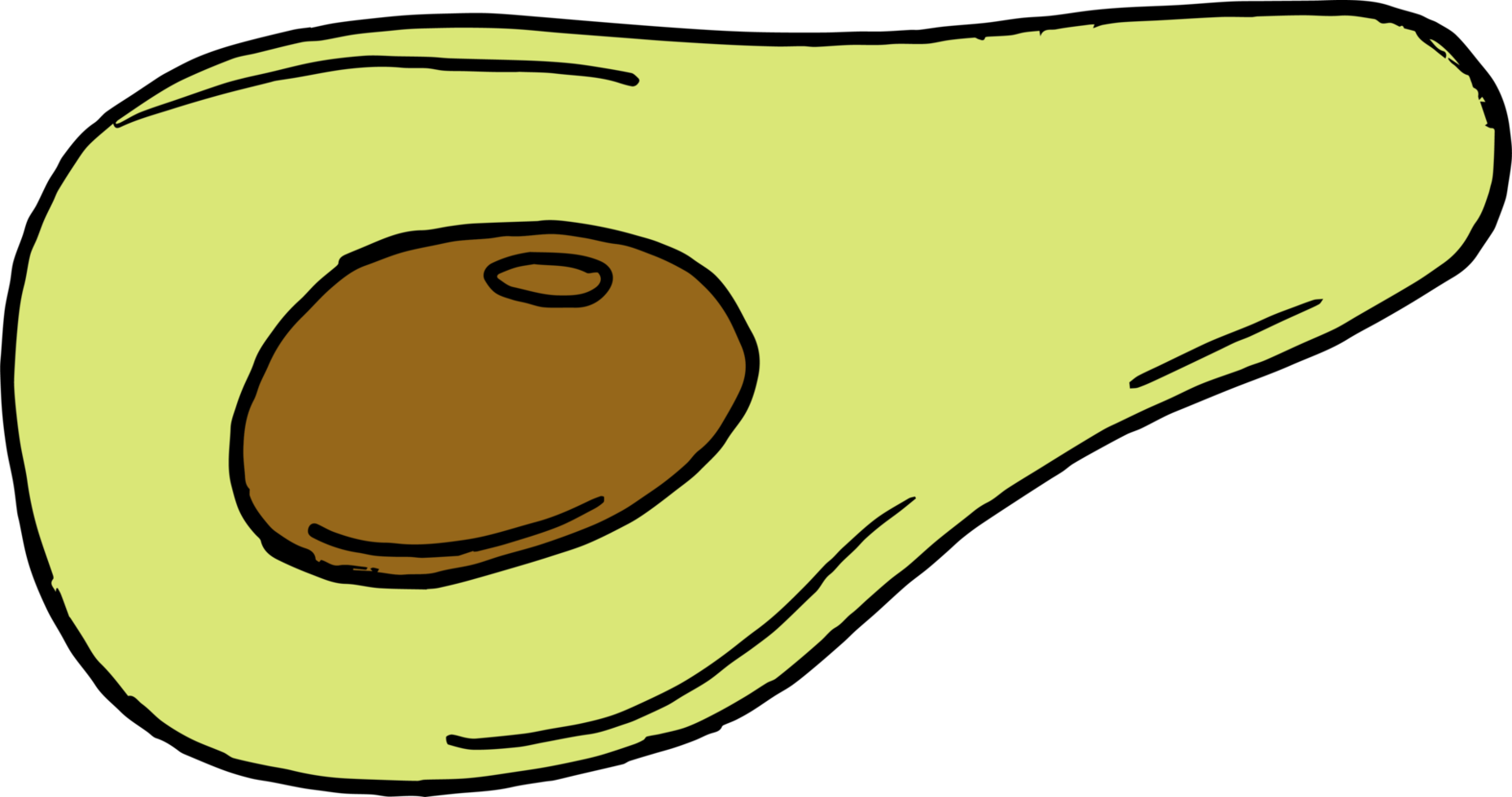 Hand Drawn Fruits Clipart Design Illustration 9398563 Png