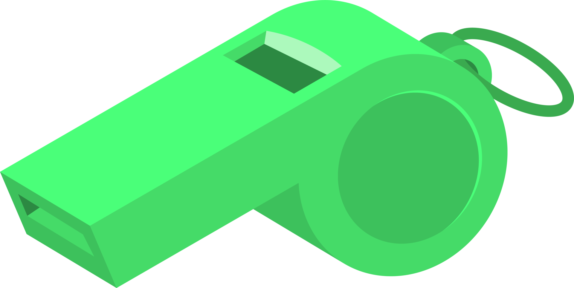 Whistle set clipart design illustration 9398890 PNG