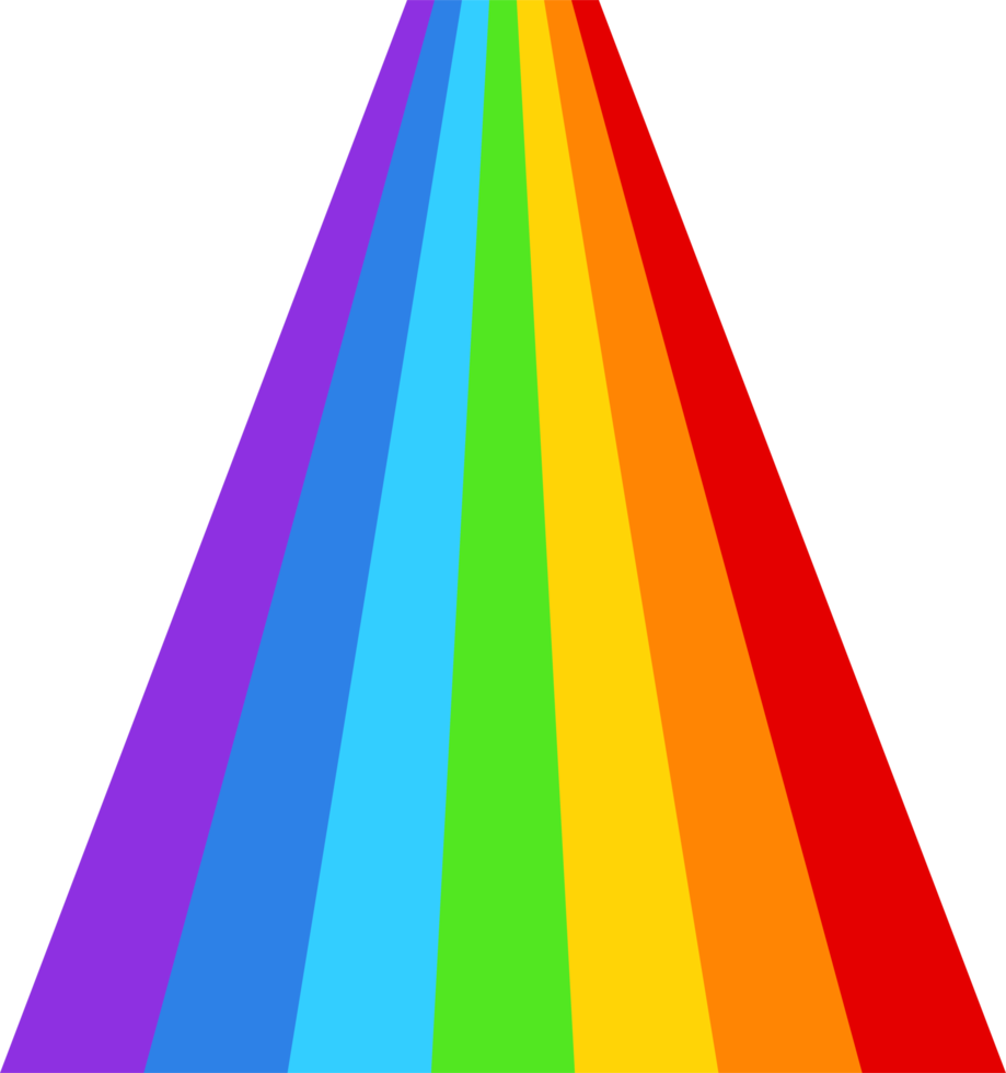 Rainbow clipart design illustration 9400100 PNG