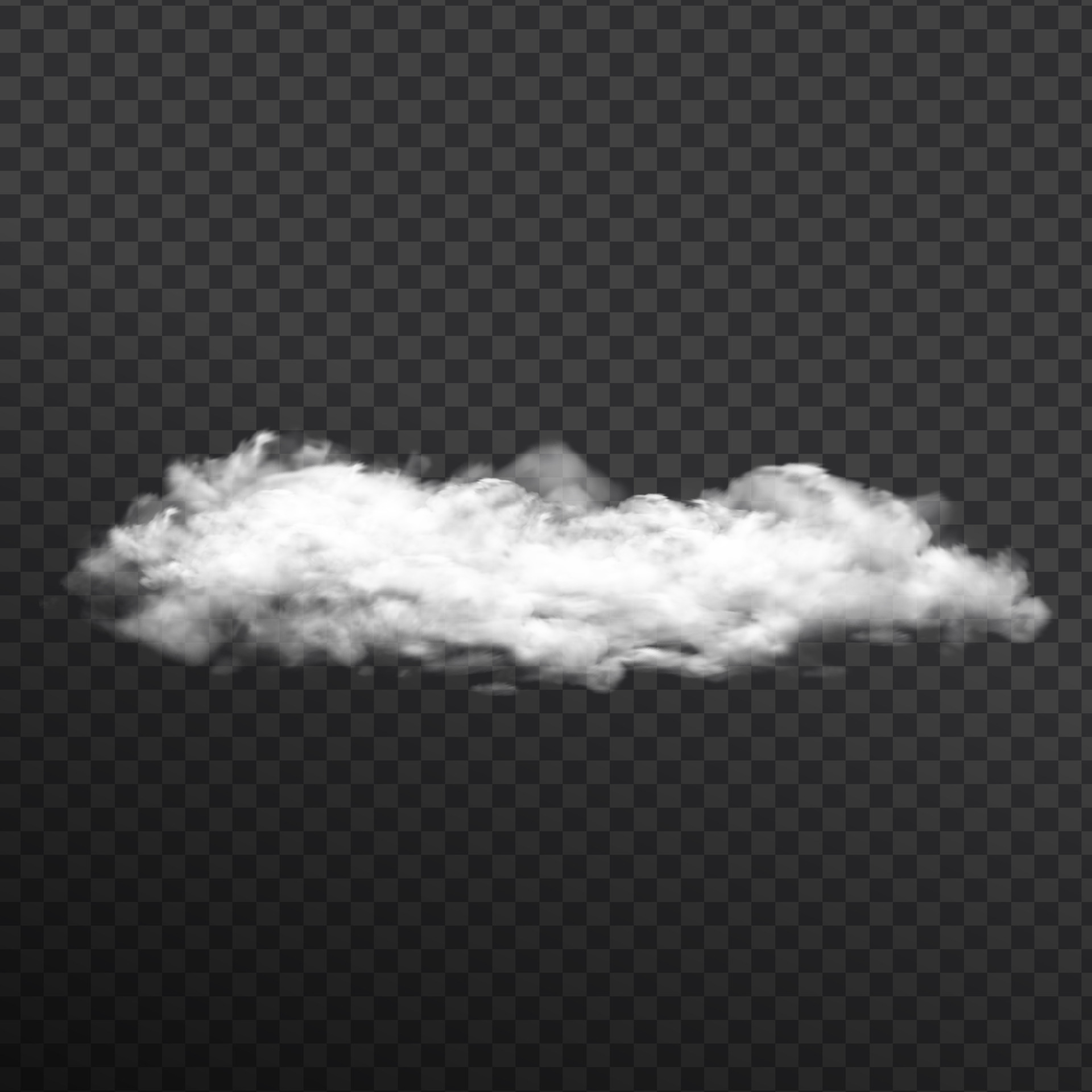 Clouds vector on transparent background, realistic isolated smoke, fog ... Clouds vector on transparent background, realistic isolated smoke, fog ...