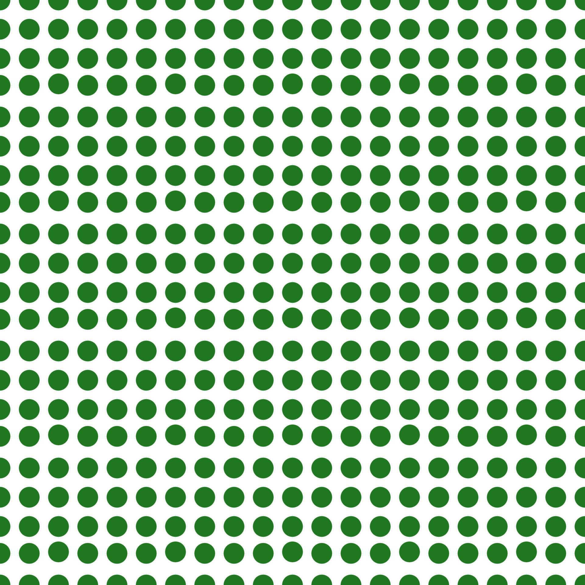 seamless pattern with green polka dots on white background 9407219 ...