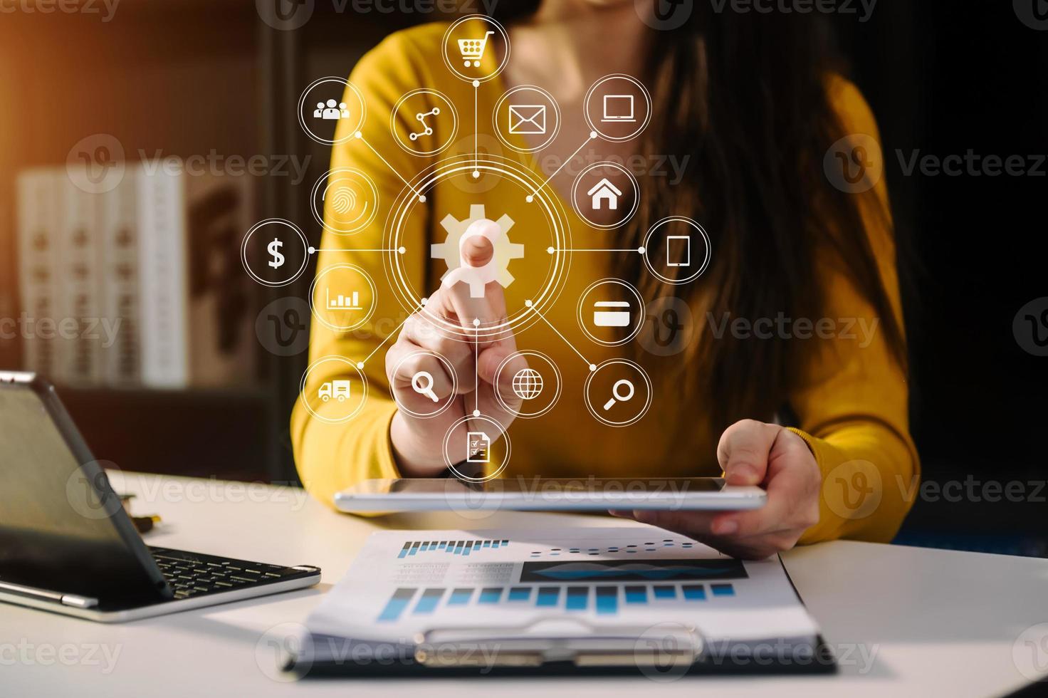 Coding Software Developer Work With Augmented Reality Dashboard Computer Icons 9409573 Stock