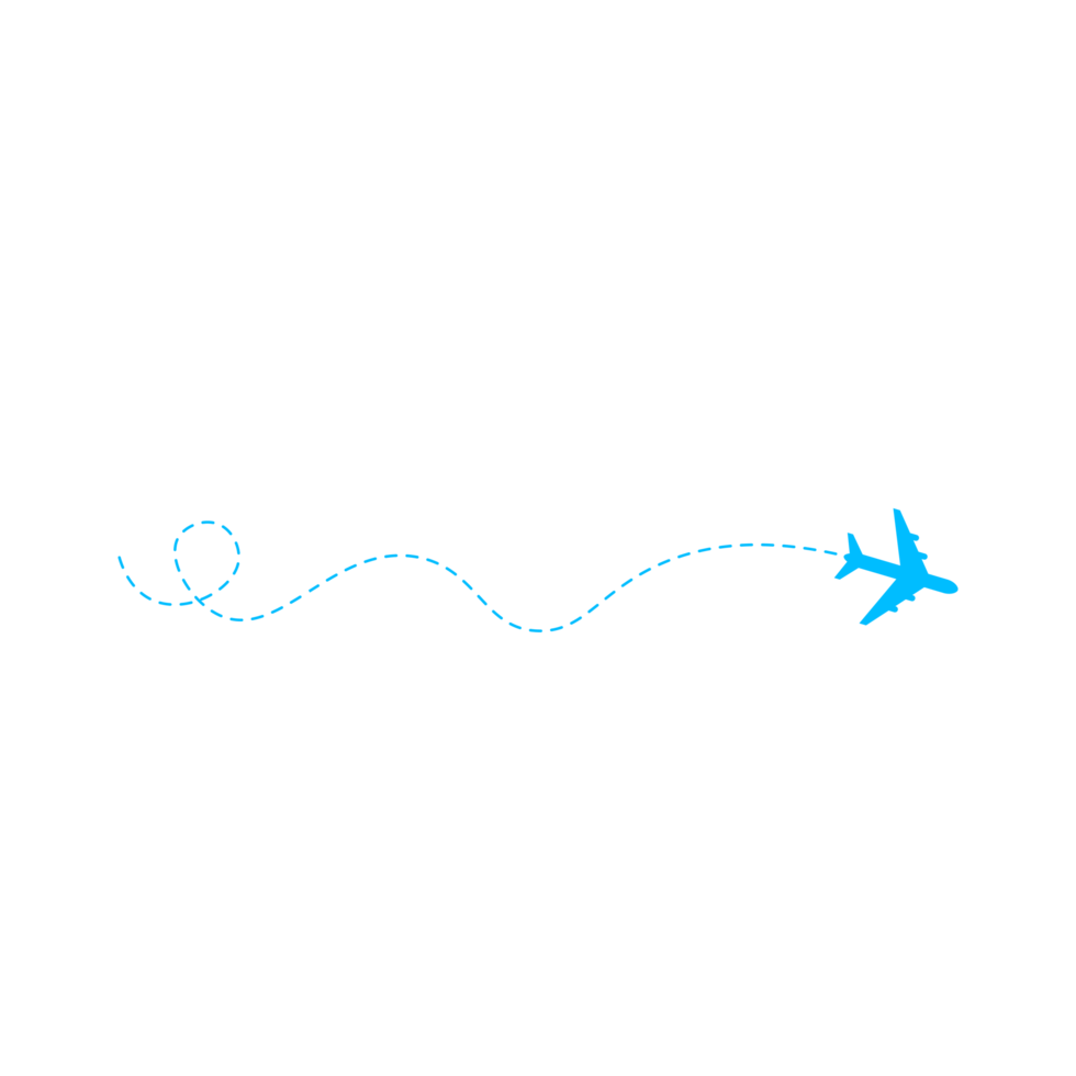 Dashed Line Airplane Route 9410734 PNG Dashed Line Airplane Route 9410734 PNG