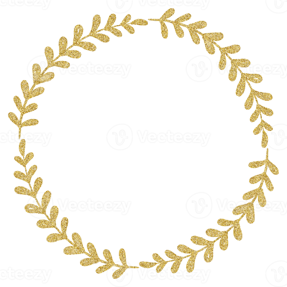 Gold Wreath Illustration 9411272 Png