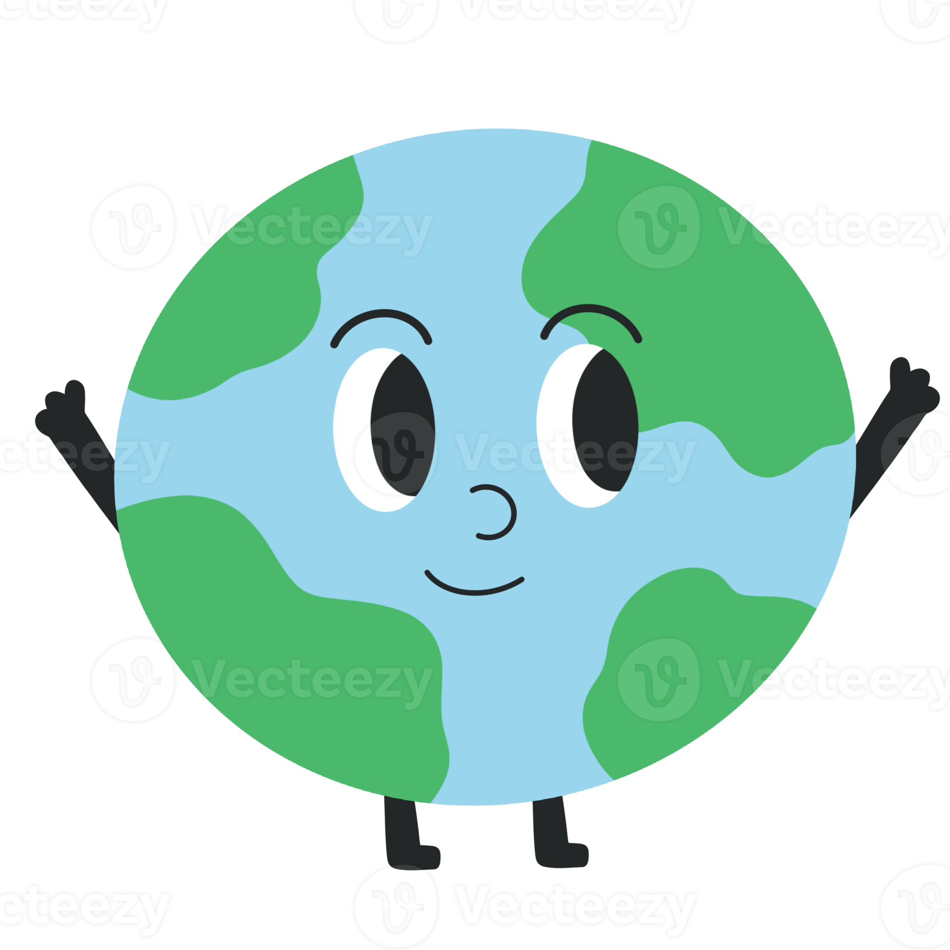 Earth cartoon cute 9415342 PNG