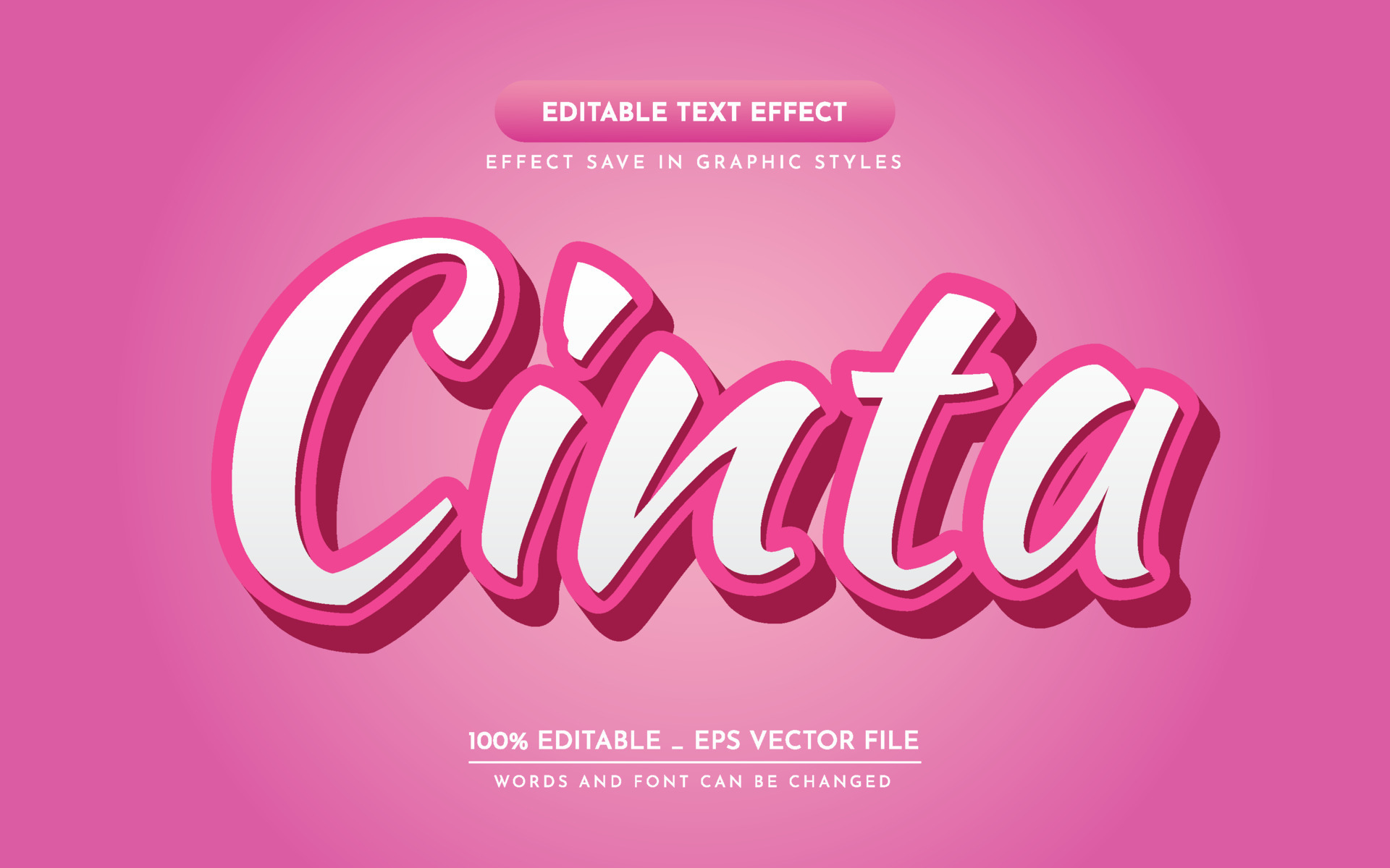 Love 3D Editable Text Effect 9418388 Vector Art at Vecteezy