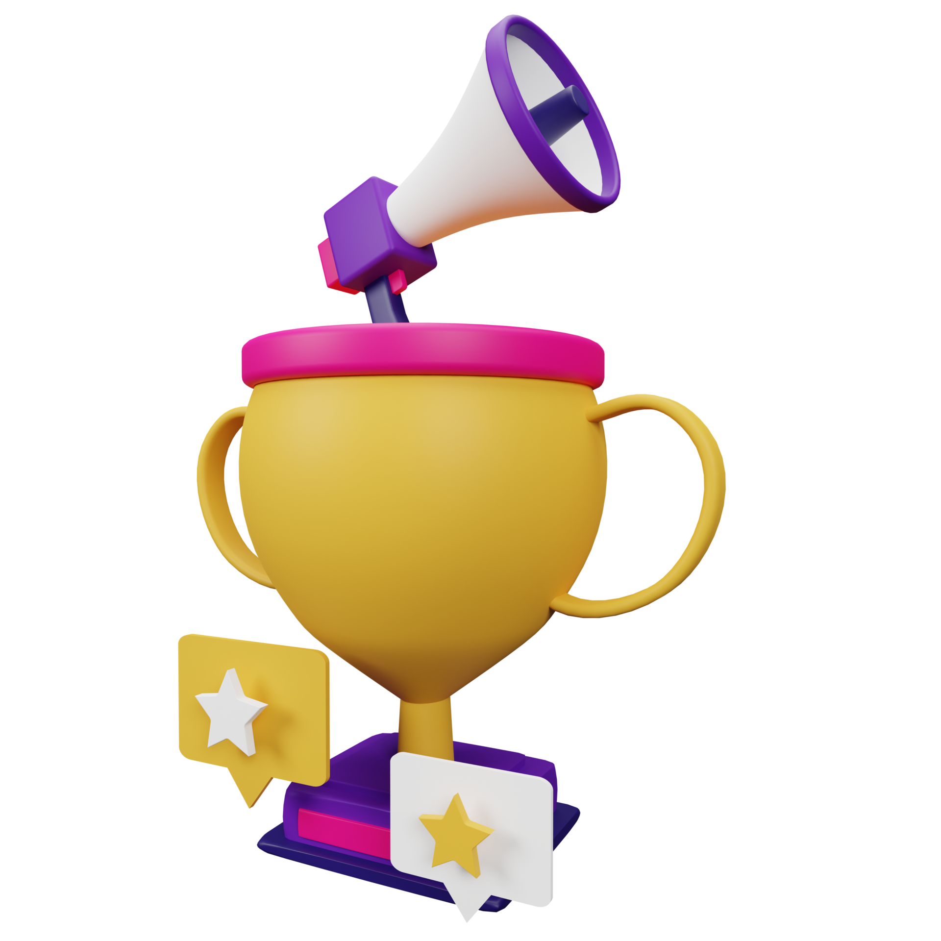 Achievement 3D Icon Illustration for your website, user interface, and ...