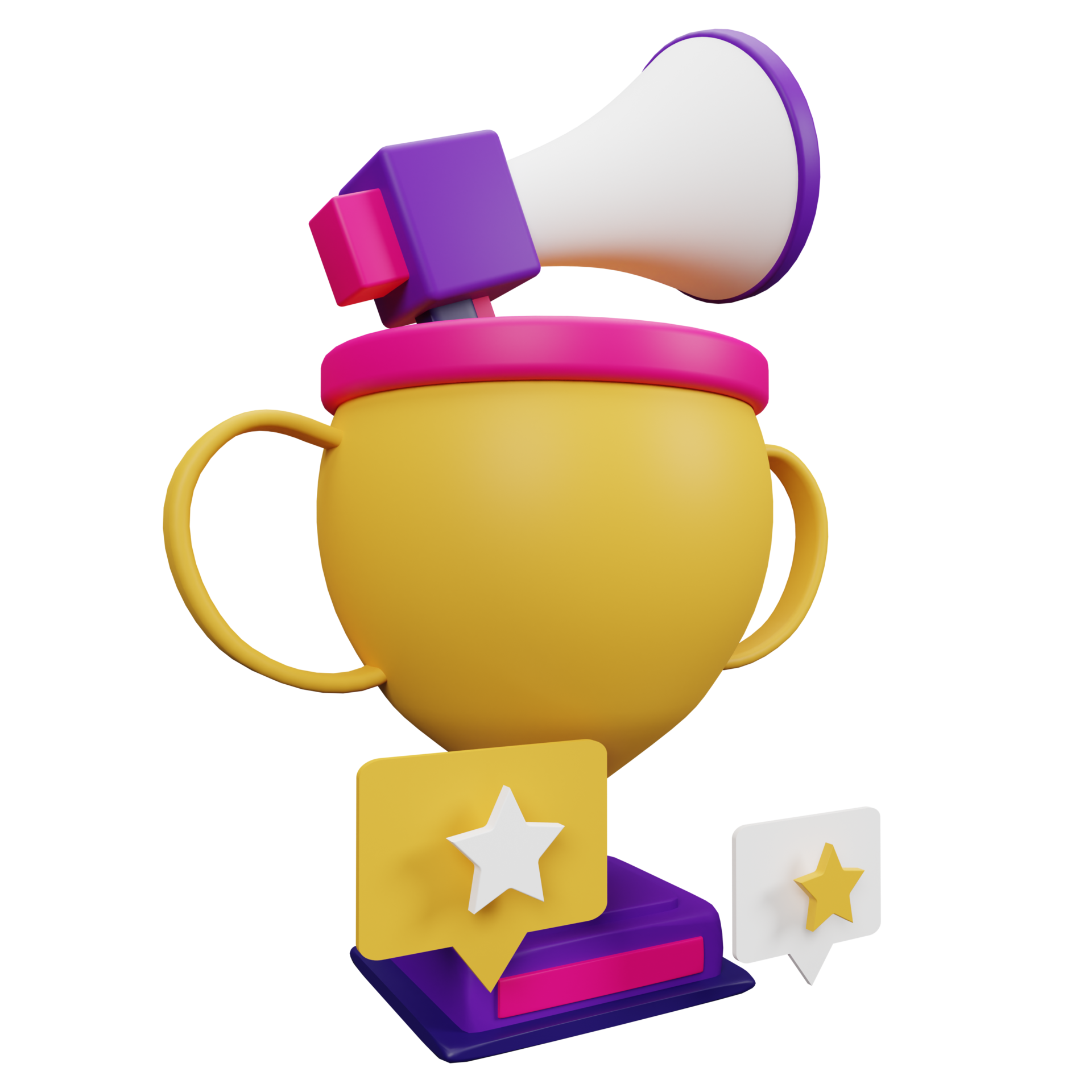 Achievement 3D Icon Illustration for your website, user interface, and ...