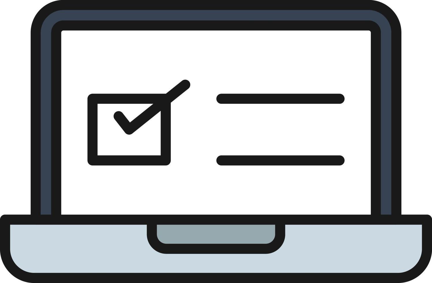 Task Line Filled 9425096 Vector Art at Vecteezy