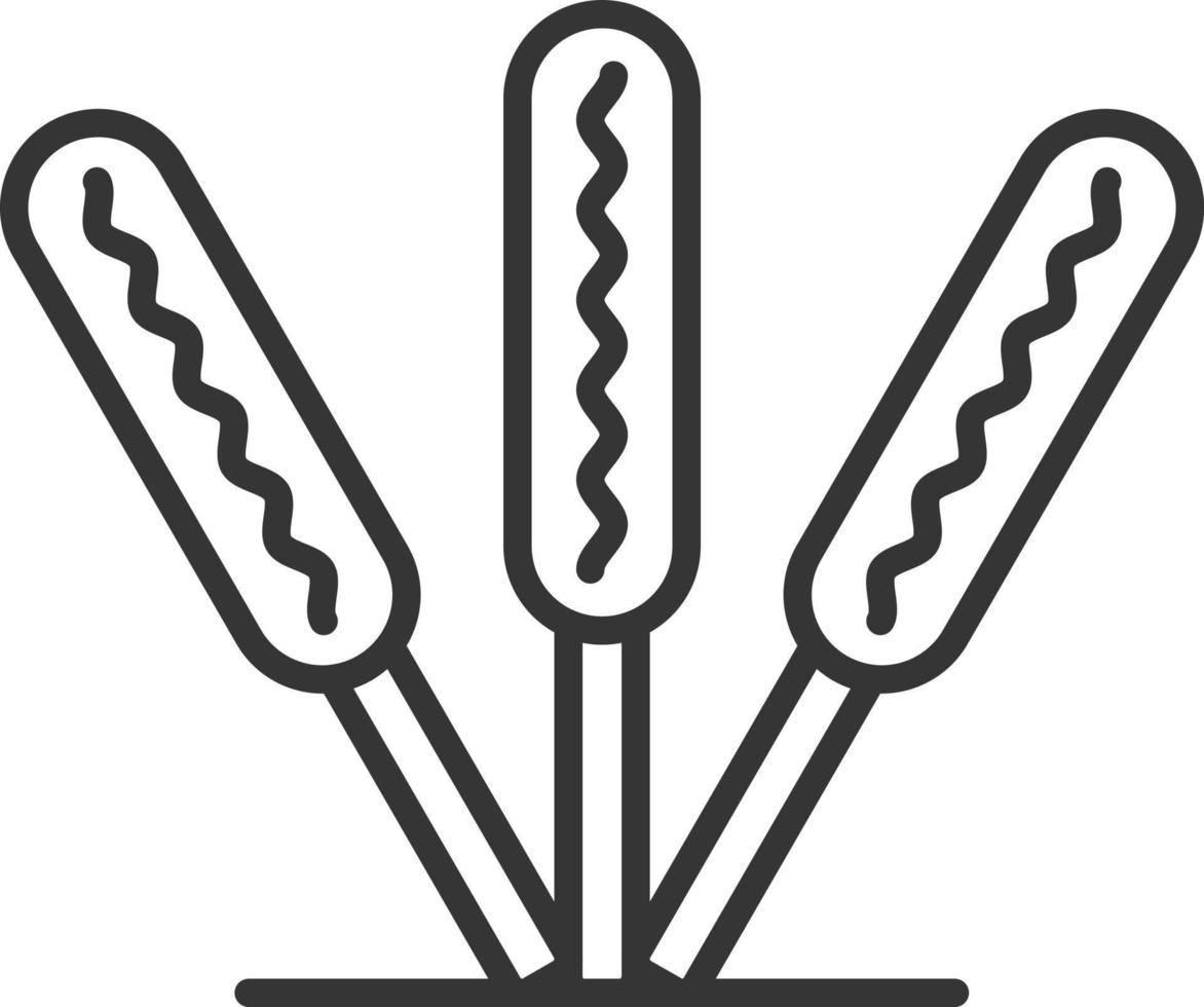 Corn Dog Line Two Color 9426430 Vector Art At Vecteezy corn-dog-line-two-color-9426430-vector-art-at-vecteezy