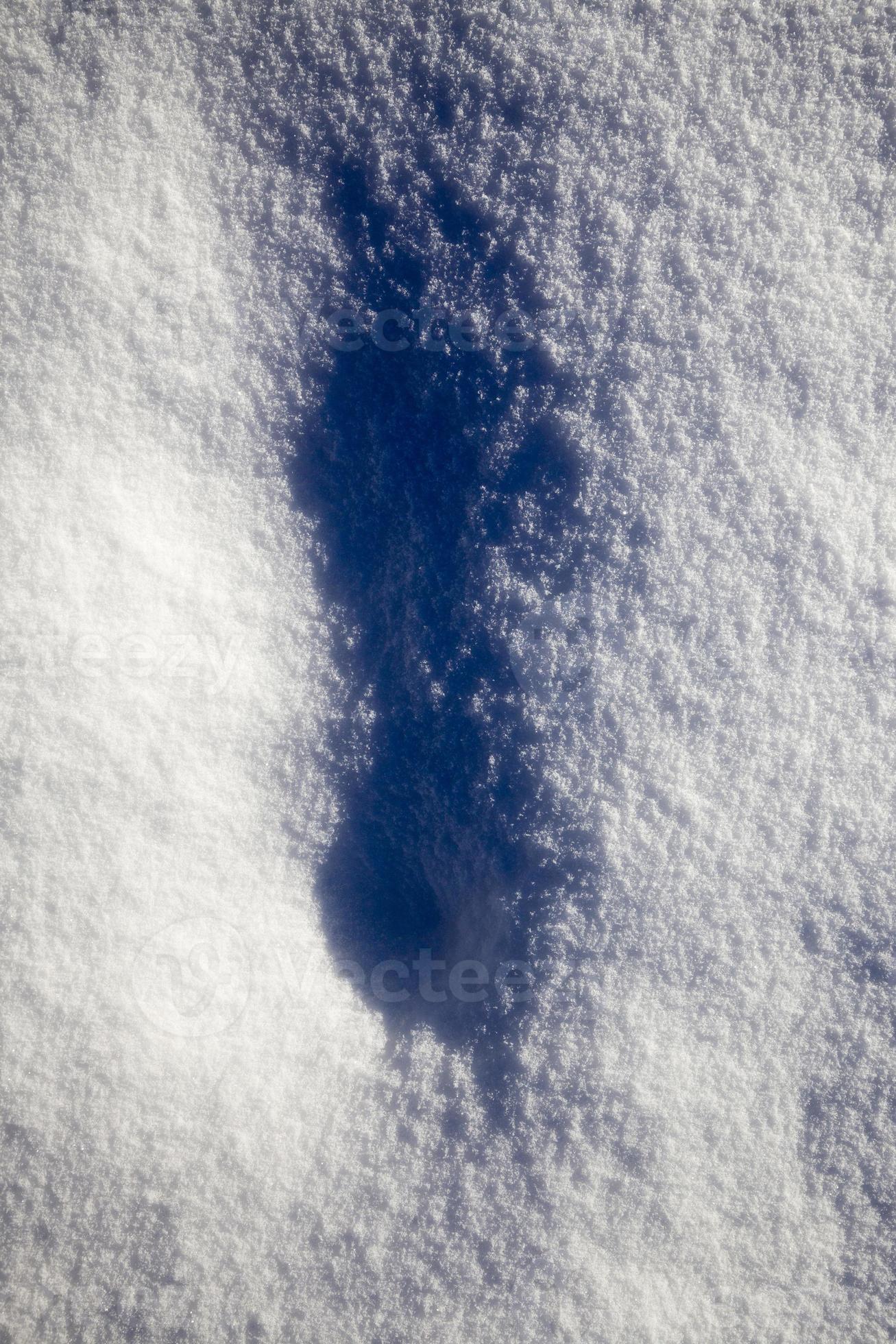 large snow drifts after a large number of cyclones 9452183 Stock Photo ...