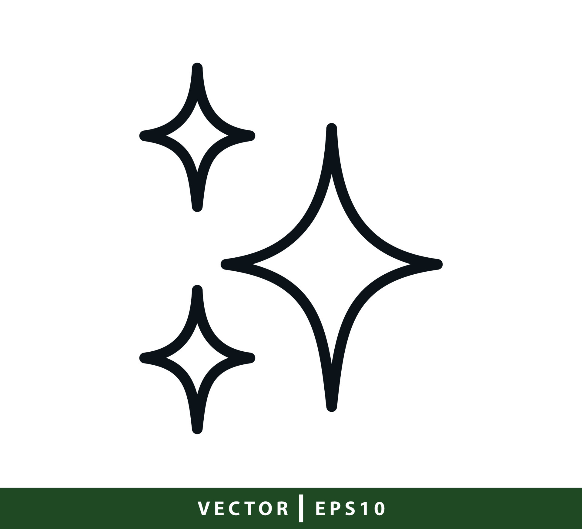 Ilustración De Estilo Plano De Icono De Brillo 9458628 Vector En Vecteezy