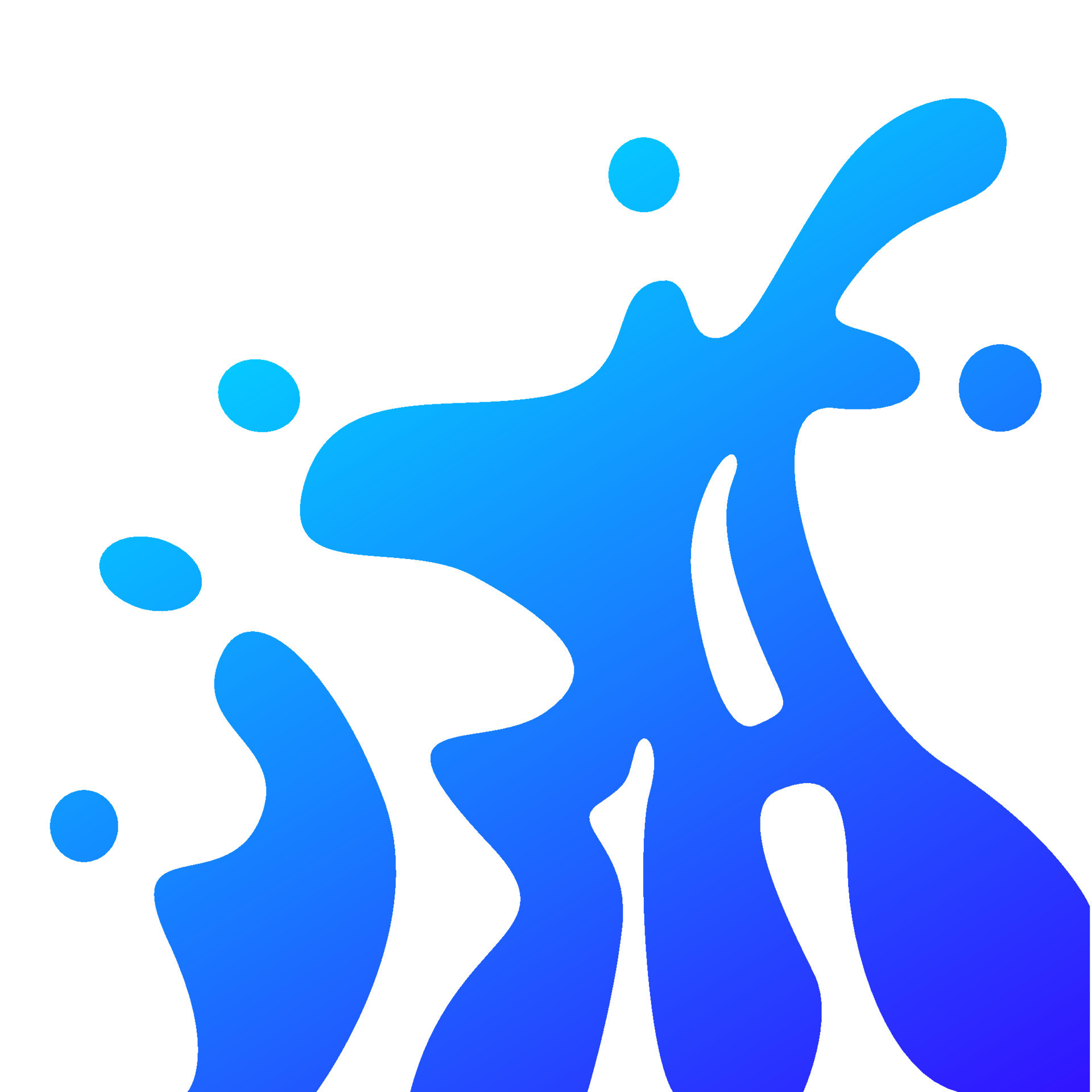 splash blue background, liquid gradient abstract, Wavy design element ...