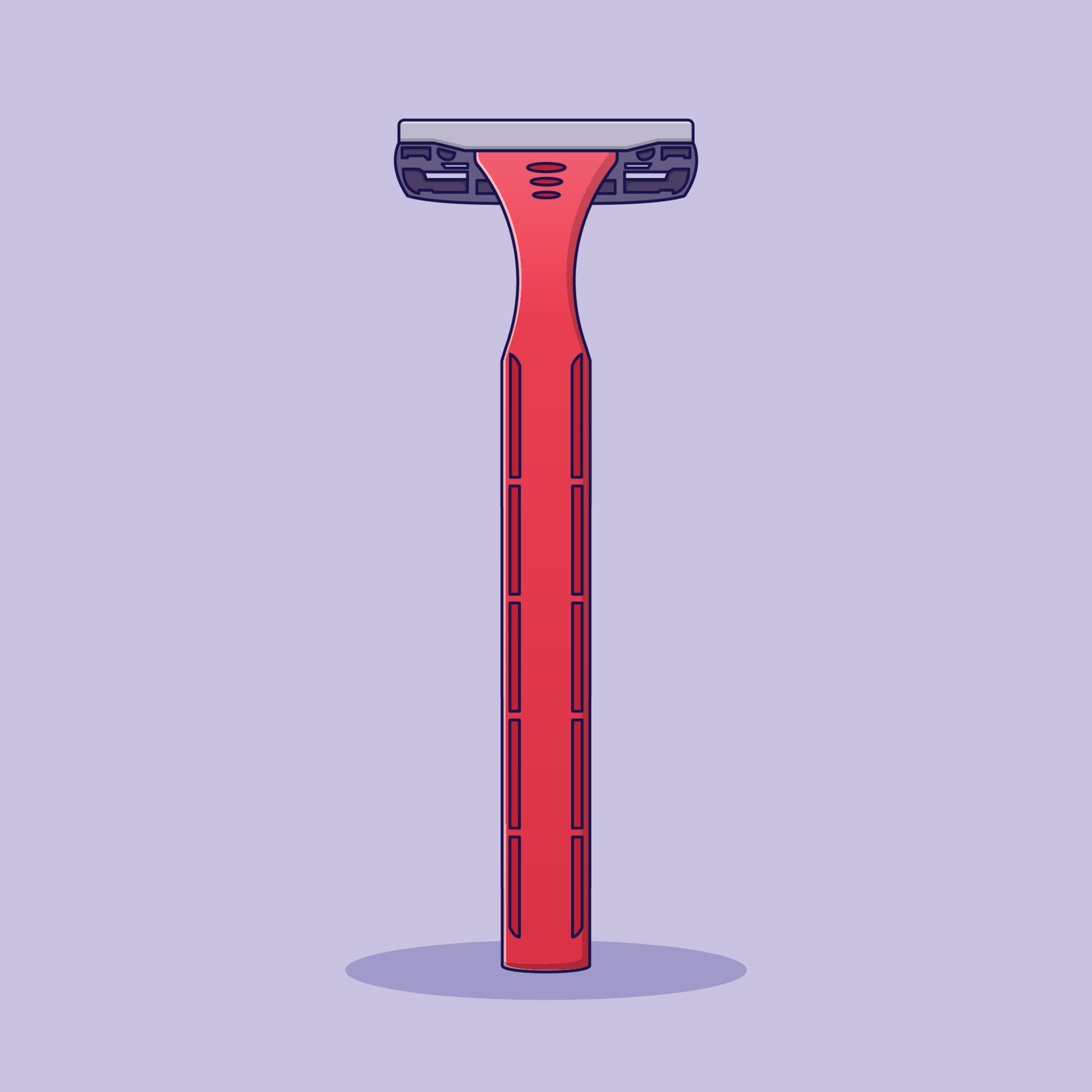 Cartoon Shaving Razor