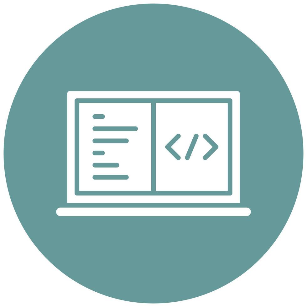 Coding Icon Style 9468728 Vector Art at Vecteezy