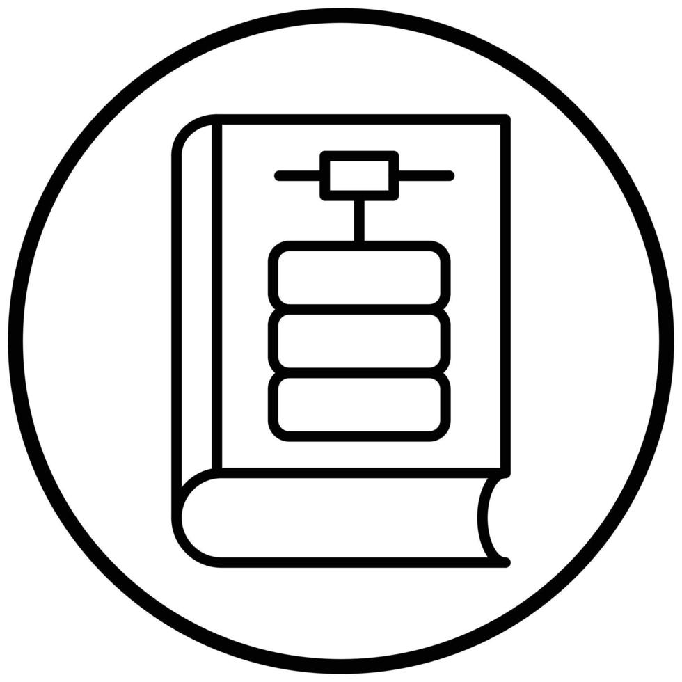 Library Database Icon Style 9469868 Vector Art at Vecteezy