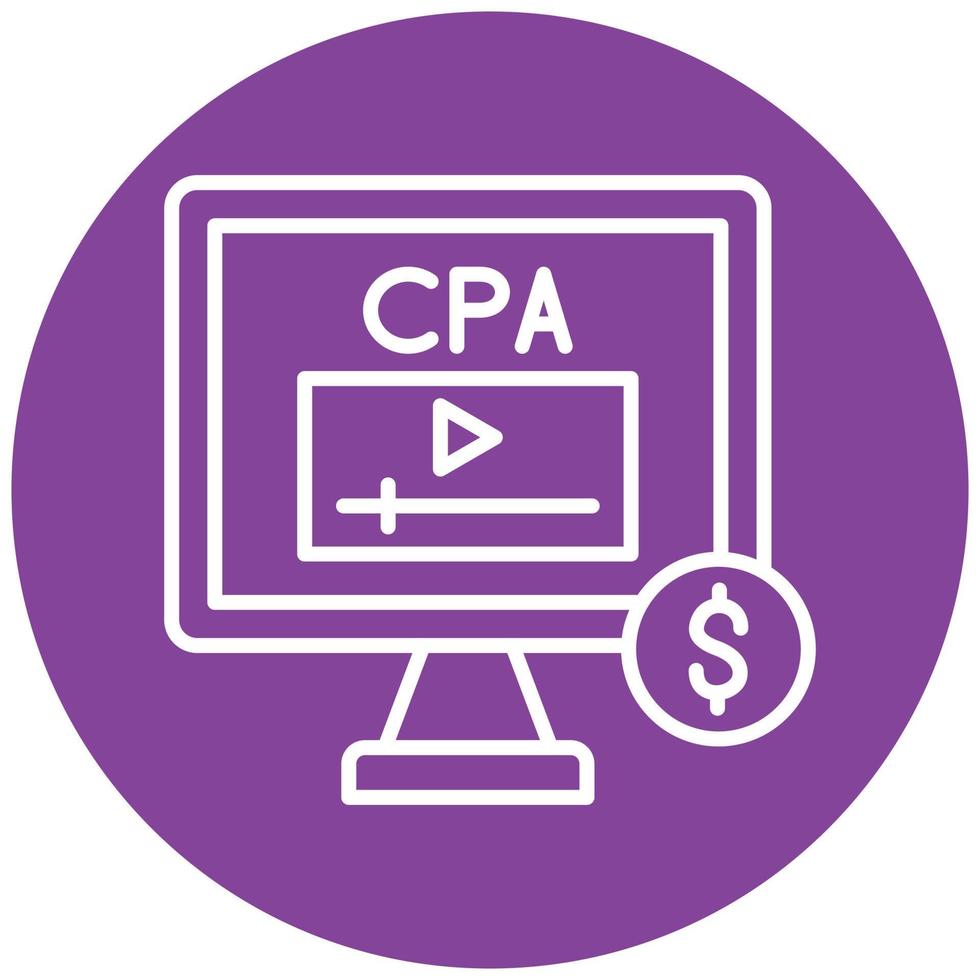 estilo de icono de cpa 9484435 Vector en Vecteezy