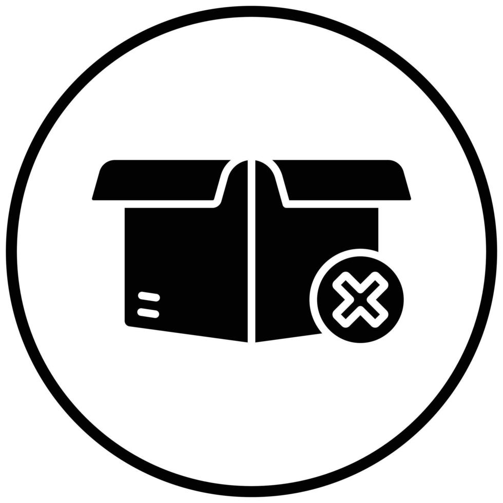 Failed Delivery Icon Style 9485525 Vector Art at Vecteezy Failed Delivery Icon Style 9485525 Vector Art at Vecteezy