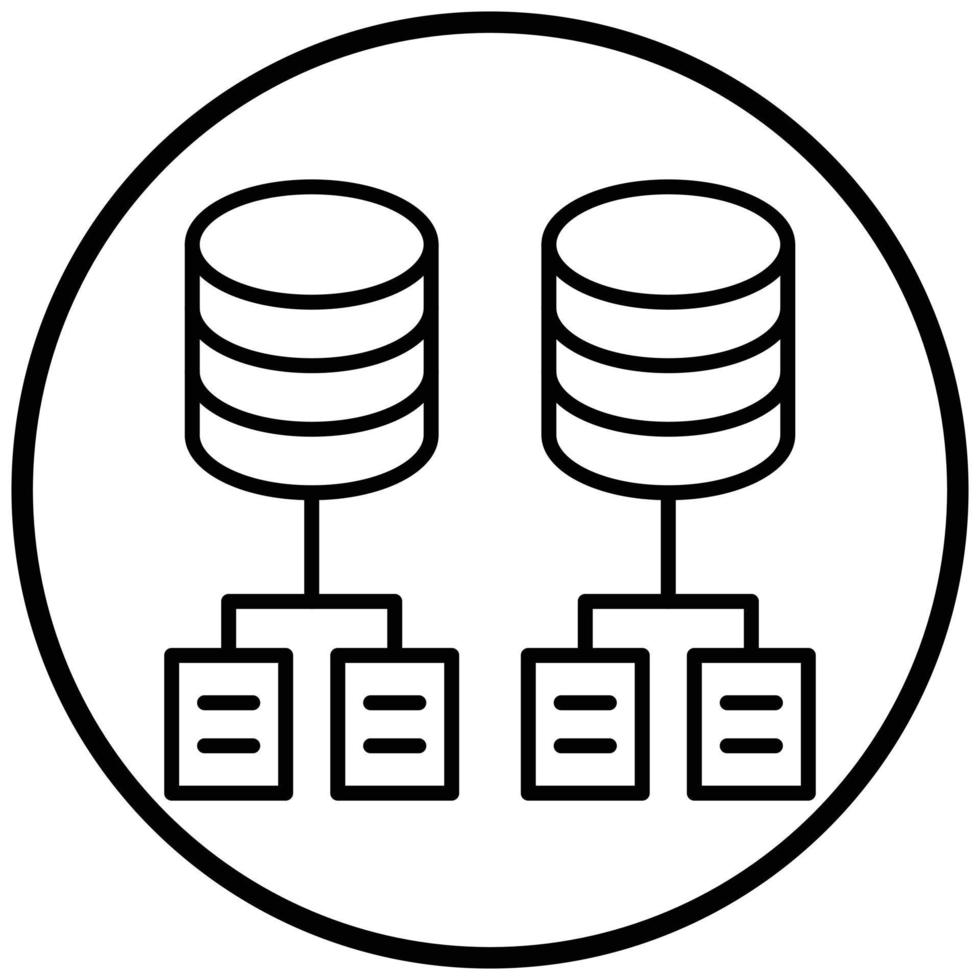 Data Modeling Icon Style 9485762 Vector Art at Vecteezy
