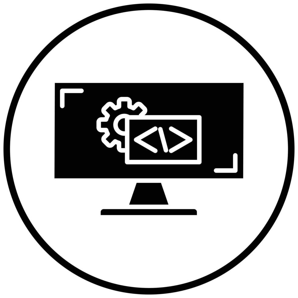 Develop Icon Style 9486245 Vector Art at Vecteezy