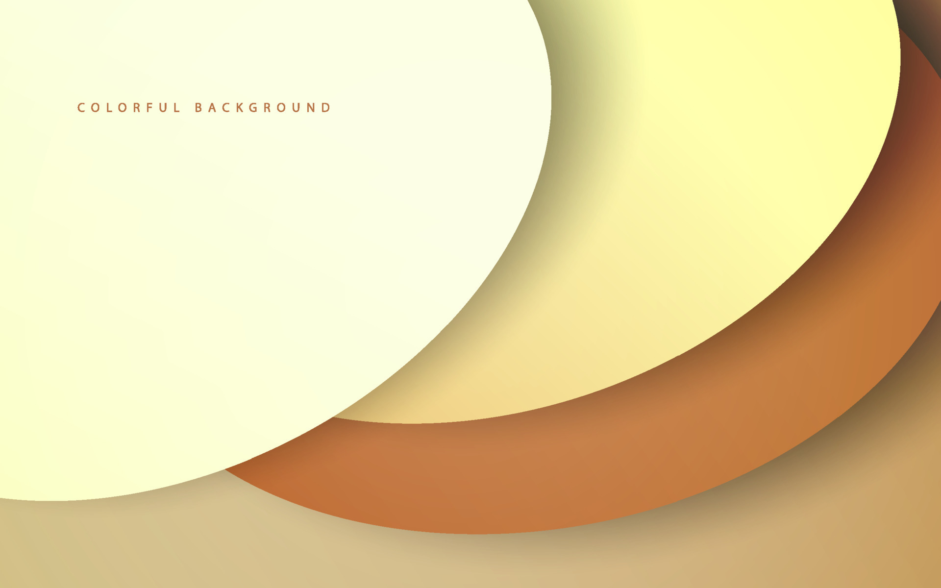 Abstract Overlap Layer Brown Color Background 9491922 Vector Art At