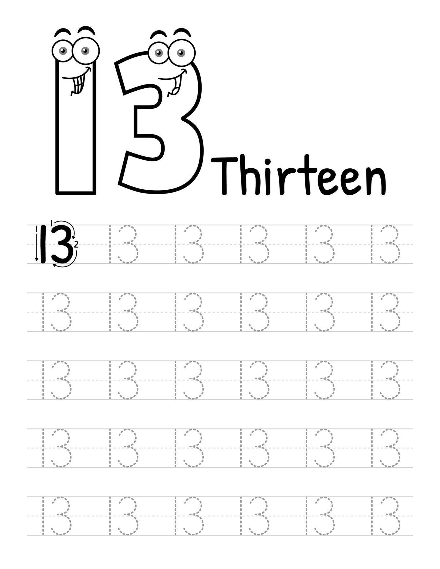 Number Tracing Book Interior For Kids Children Writing Worksheet number-tracing-book-interior-for-kids-children-writing-worksheet